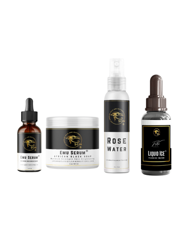 4 Piece Emu Serum Facial Kit - Complete Daily Routine – Los Angeles ...