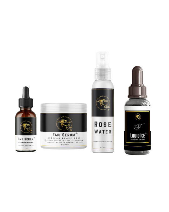 4 Piece Emu Serum Facial Kit - Complete Daily Routine – Los Angeles ...